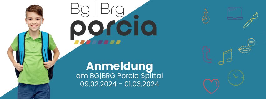 Anmeldung am BG|BRG Porcia Spittal an der Drau - BG|BRG Porcia