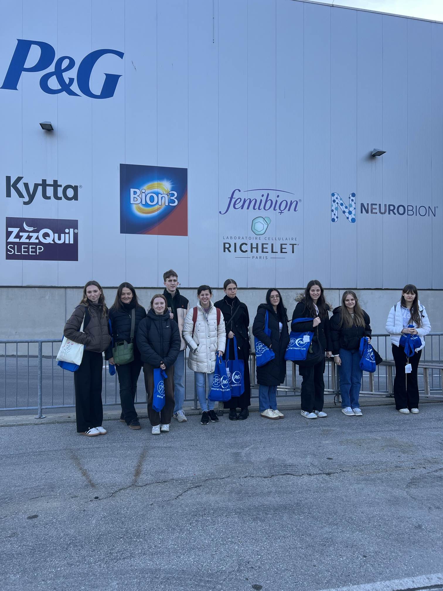 Besuch bei P&G Spittal/Drau - BG|BRG Porcia